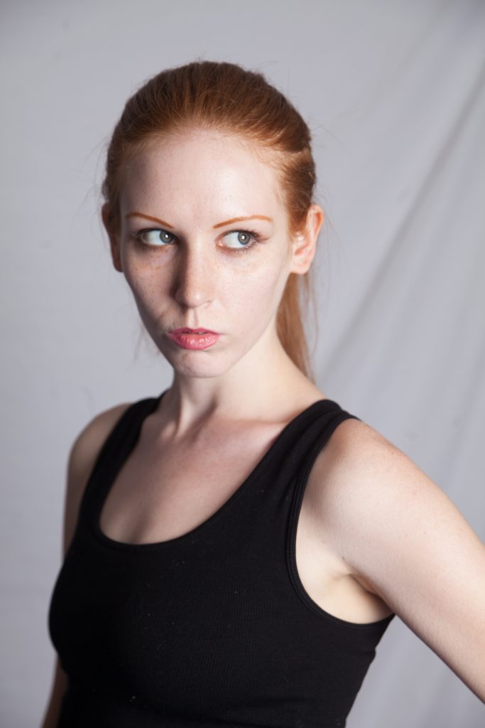 Lillian Grey - Sexy Red Headed Female Wrestler!